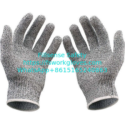 Anti Cut Level 5 UHMWPE/HPPE Food Grade Kitchen Safety Cutting Gloves Non Cut Kitchen Gloves Anti Cut Gloves For Kitchen