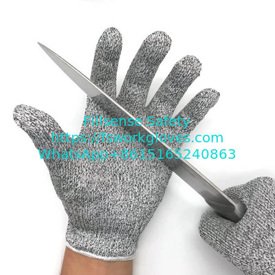 Anti Cut Level 5 UHMWPE/HPPE Food Grade Kitchen Safety Cutting Gloves Non Cut Kitchen Gloves Anti Cut Gloves For Kitchen