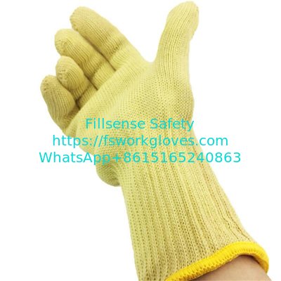 Kevlar Outer Cotton Inner Industrial Heat Resistant Gloves Insulated Work Gloves Heat Resistant Work Gloves