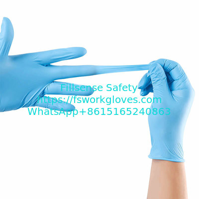 Powder Free Nitrile Examination Gloves Nitrile Disposable Gloves Disposable Rubber Gloves