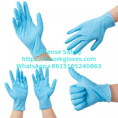 Powder Free nitrile colored disposable gloves disposable nitrile examination gloves disposable gloves medical