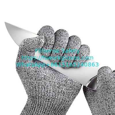 Anti Cut Level 5 UHMWPE/HPPE Food Grade Kitchen Safety Cutting Gloves Non Cut Kitchen Gloves Anti Cut Gloves For Kitchen