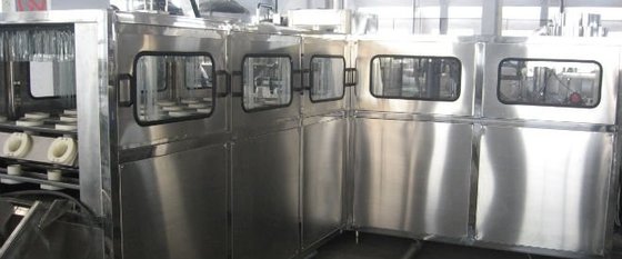 China Automatic big plastic barrel bottle filling machine for 5 Gallon and 20L Pure water production line supplier