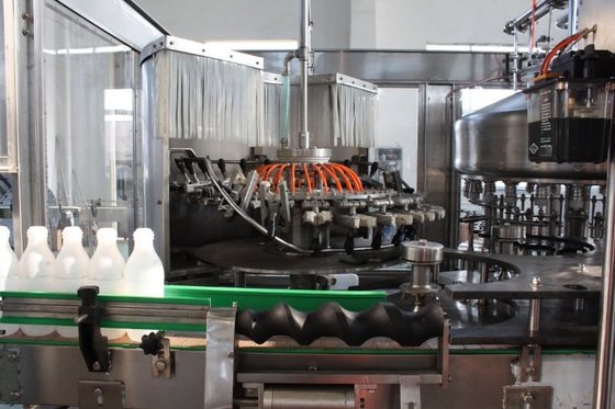 Automatic Small Scale Hot Juice Filling Machine / Bottling Plant supplier