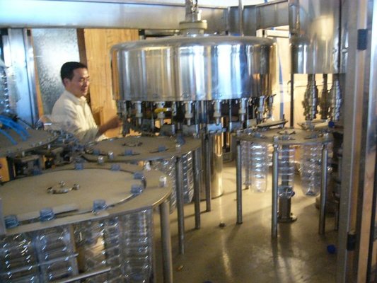 Small scale Mineral water bottling plant / water machine 3 in 1 supplier