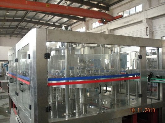Full Automatic Pet Bottle Fruit Juice/Tea Hot Filling Machine supplier