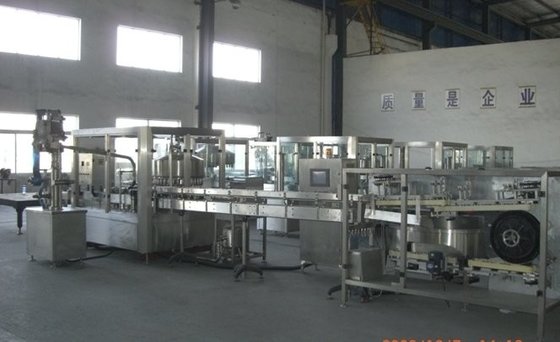 Large professional machine glass bottles juice production line supplier