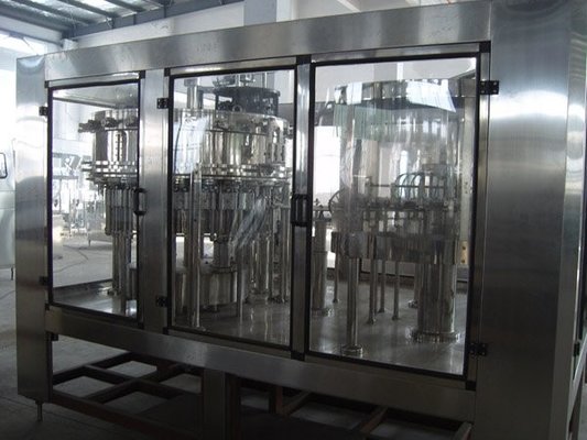 Automatic monoblock beer / carbonated / soda beverage can filling and seaming machine supplier