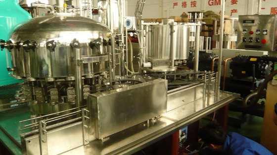 Automatic monoblock beer / carbonated / soda beverage can filling and seaming machine supplier