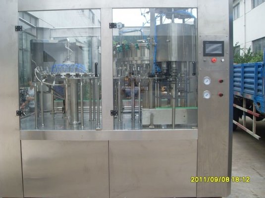 pet or glass bottle gas/aerated drink carbonated drink filling machine/bottling line supplier