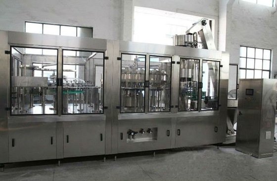 pet or glass bottle gas/aerated drink carbonated drink filling machine/bottling line supplier