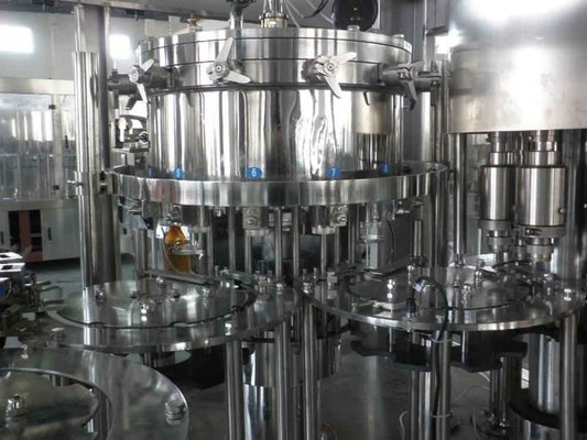 pet or glass bottle gas/aerated drink carbonated drink filling machine/bottling line supplier