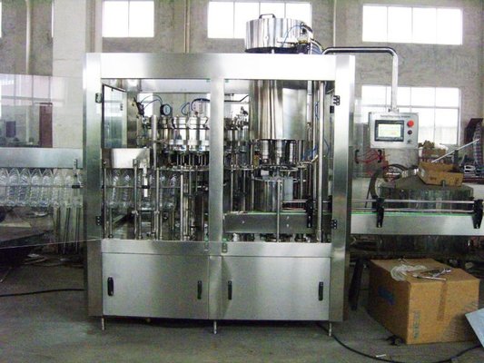 pet or glass bottle gas/aerated drink carbonated drink filling machine/bottling line supplier