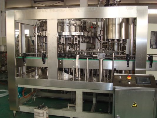 Automatic 3-In-1 Gas Drink/Carbonated Filling Machine/Equipment/Line supplier
