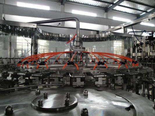 Automatic 3-In-1 Gas Drink/Carbonated Filling Machine/Equipment/Line supplier