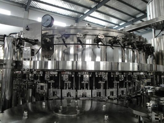 Automatic 3-In-1 Gas Drink/Carbonated Filling Machine/Equipment/Line supplier
