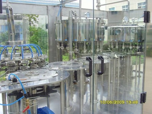Glass Bottle Fruit Juice Filling and Sealing Machine supplier
