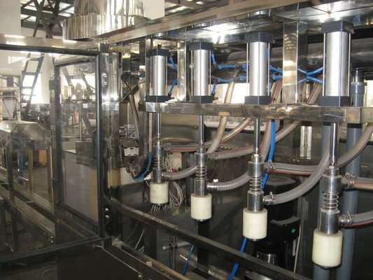 Automatic big plastic barrel bottle filling machine for 5 Gallon and 20L Pure water production line supplier