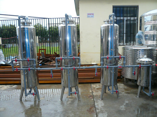 Beverage making pretreatment stainless steel ro reverse osmosis system / drink well water treatment equipment supplier
