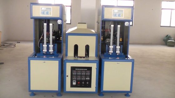 PET Semi automatic plastic water bottle blowing moulding making machine prices supplier