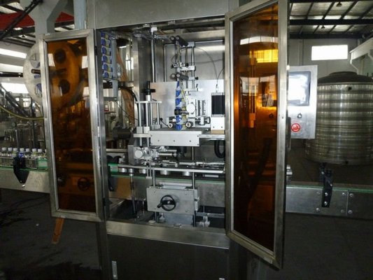 Plastic Round Bottle Labeling Machine/Mineral Water Bottle Sleeve Labeling Plant/Automatic Soft Drinks Bottle Labeling supplier