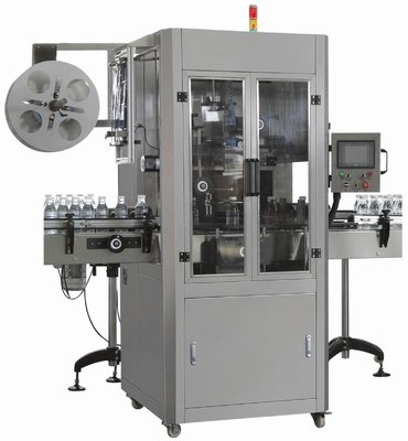Automatic sleeve shrink labeling machine for round and plat bottle/glass bottle/plastic bottle supplier