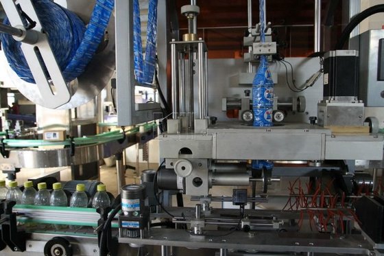New condition automatic bottle neck shrink label sleeving labeling machine supplier