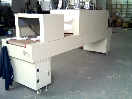 ST-6040 Semi- Automatic water pet bottle PE film heat tunnel shrink packing machine shrink wrapping machine supplier