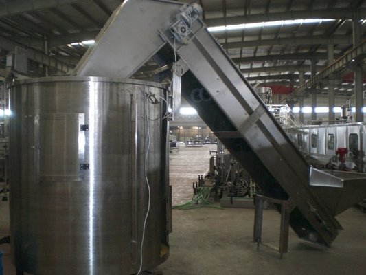 Fully automatic high speed pet bottle arranging machine round bottle unscrambler supplier