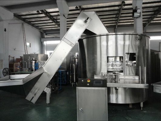 Fully automatic high speed pet bottle arranging machine round bottle unscrambler supplier