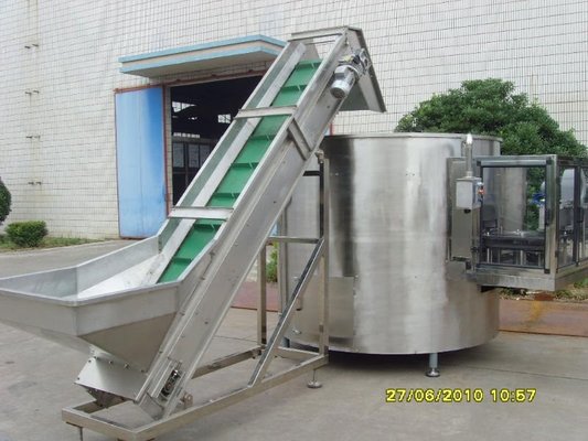 PET Bottle Unscrambler and Automatic Big Round Plastic Bottle Unscrambler Sorting Machine supplier