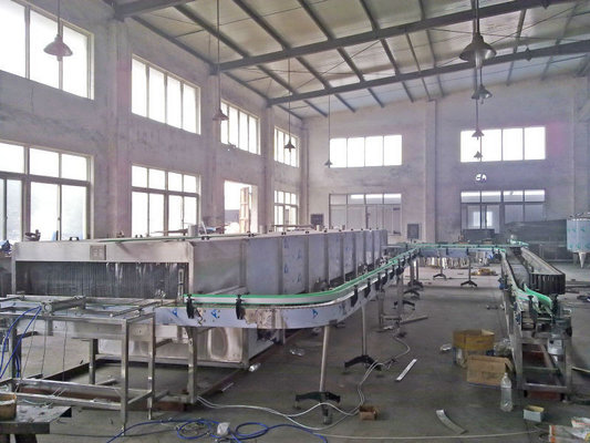 Continuous Spray Tunnel Pasteurizer/spraying Sterilization Cooling Tunnel supplier