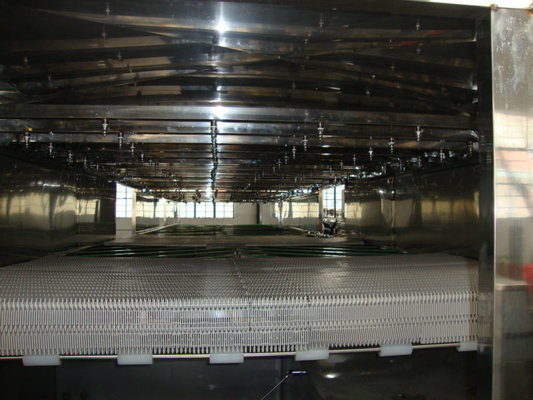 Continuous Spray Tunnel Pasteurizer/spraying Sterilization Cooling Tunnel supplier
