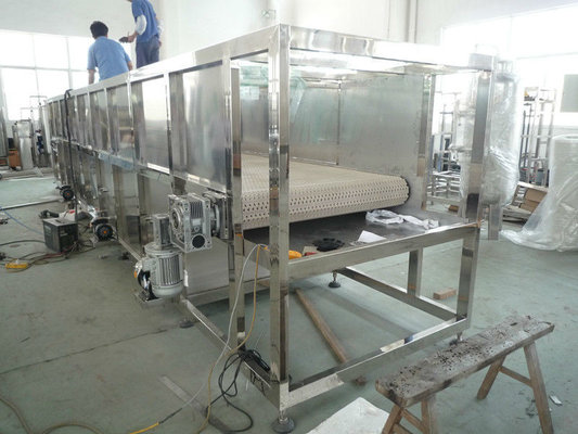 Continuous Spray Tunnel Pasteurizer/spraying Sterilization Cooling Tunnel supplier