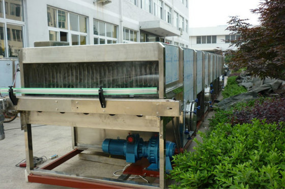 Glass Pet Bottle Cans Tunnel Pasteurizer With Customized Length And Width supplier
