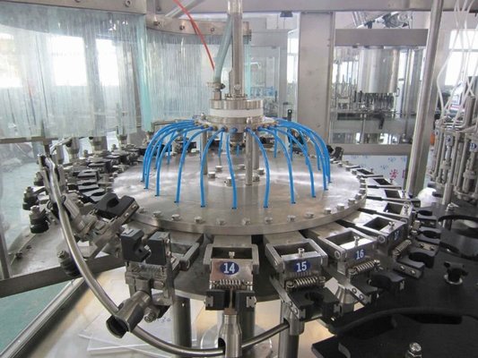 Negative pressure glass wine bottling plants / wine filling machine / wine bottle filler supplier