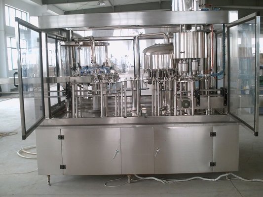 whisky wine filling machine with glass bottle 3-in-1, alcohol drinks supplier