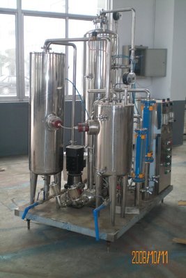 Industrial Carbonated Beverage Mixer / Soft Drink Mixing Machine supplier