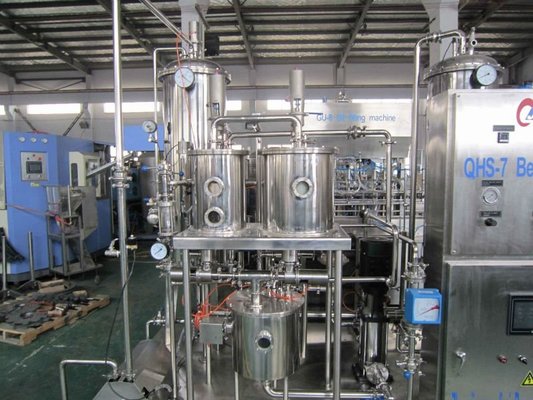 Industrial Carbonated Beverage Mixer / Soft Drink Mixing Machine supplier