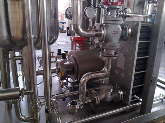Stainless steel making carbonated soft drink beverage mixer for filling production line supplier