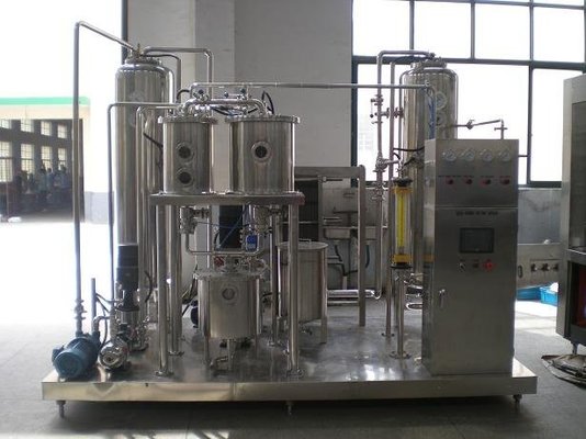 Automatic Carbonated Beverage Making Machine/CO2 Mixer supplier