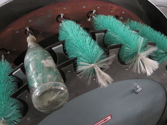 recycle glass bottle washing machine supplier