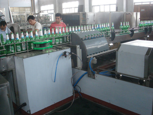 Used bottle washing machine For Flat Bottle, Beer Vodka Glass Bottle Washing Machine supplier