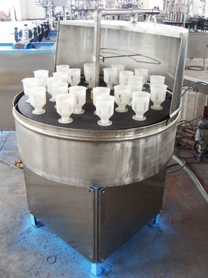 semi automatic glass bottle washing machine supplier