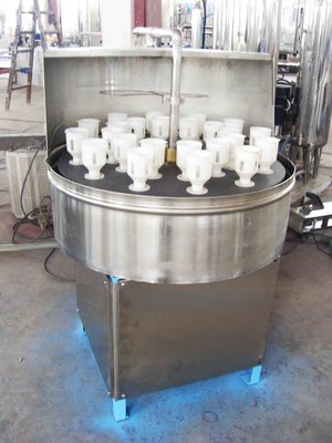 semi automatic glass bottle washing machine supplier