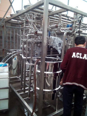 Plate Type Sterilizer Pasteurizer for Juice Milk Beer supplier