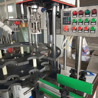 Automatic Single Head Glass Bottle Aluminium Cap Screw Capping Machine supplier