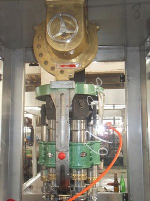 Automatic glass bottle crown caps capping machine / beer bottle cap sealing machine supplier