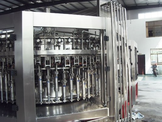 Carbonated Beverage Packing Line/3IN1 Monoblock Carbonated Drink Filling Machine supplier