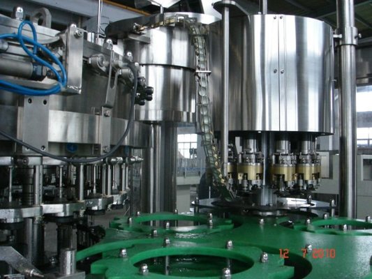 Carbonated Beverage Packing Line/3IN1 Monoblock Carbonated Drink Filling Machine supplier